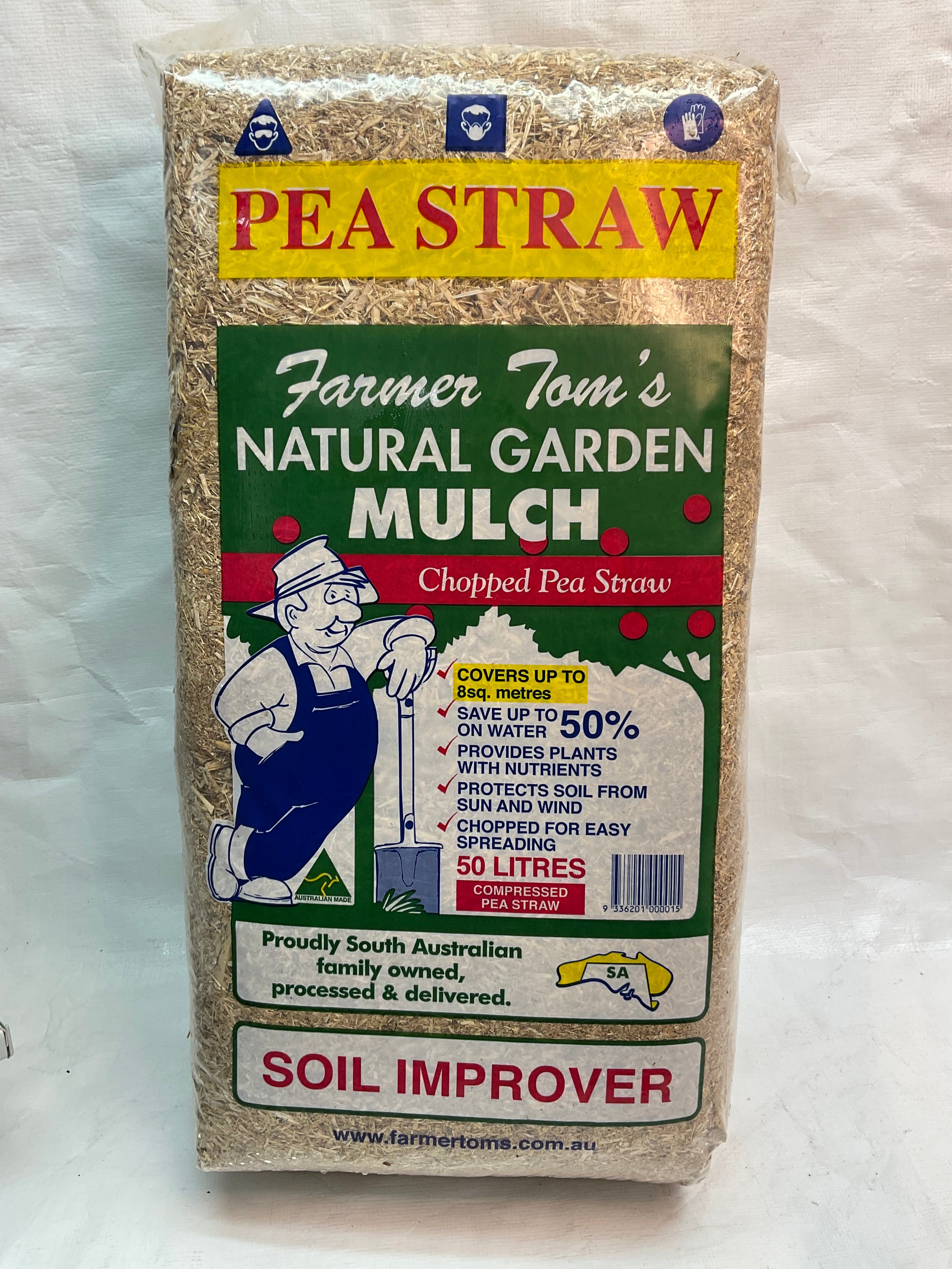 Pea Straw Mulch Bag | Formosa Gardens Nursery, Ballarat