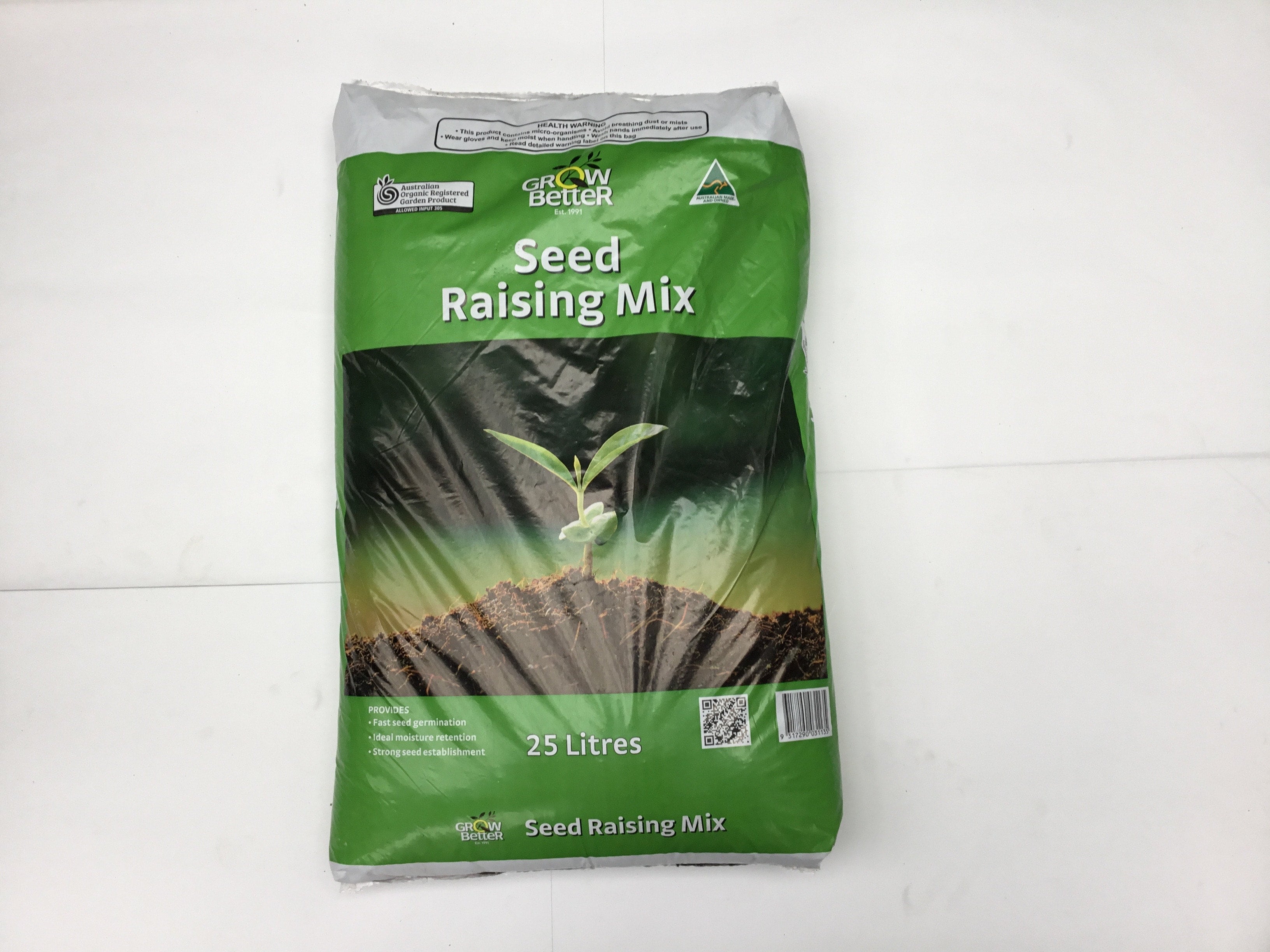 Seed Raising Mix 25lt | Formosa Gardens Nursery, Ballarat