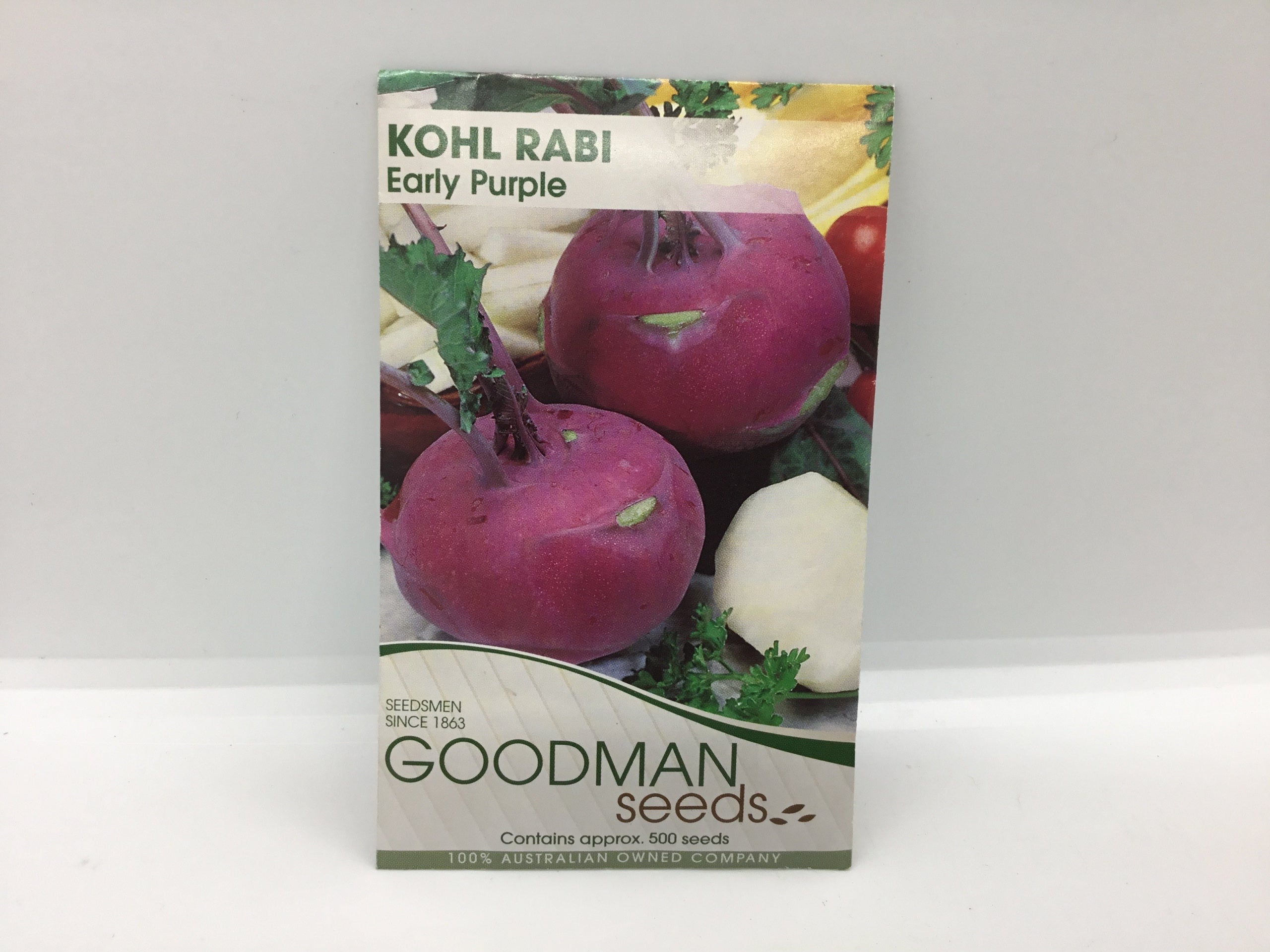 Kohl rabi early purple seeds | Formosa Gardens Nursery, Ballarat