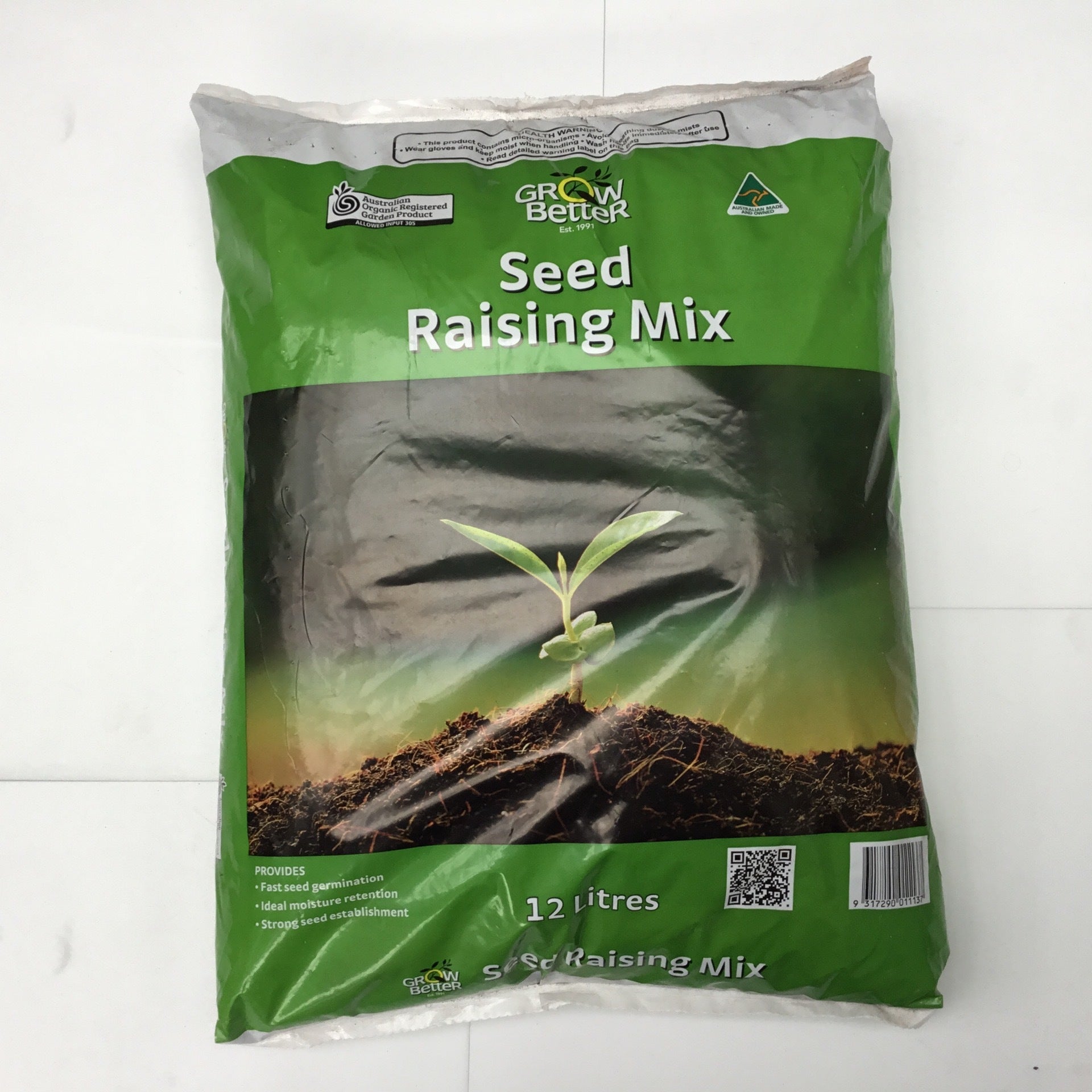 Seed Raising Mix 12lt | Formosa Gardens Nursery, Ballarat