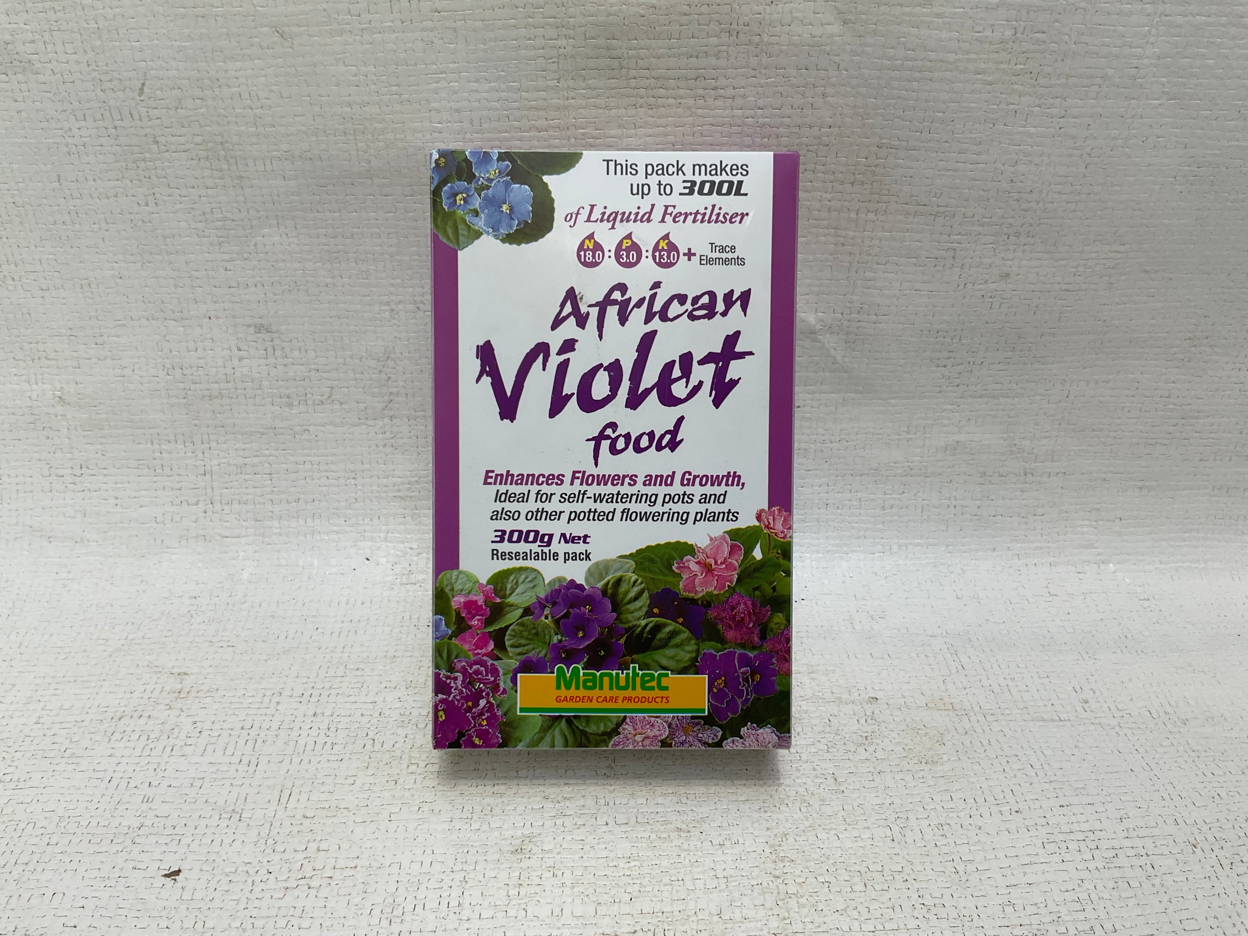 African violet food 250g | Formosa Gardens Nursery, Ballarat