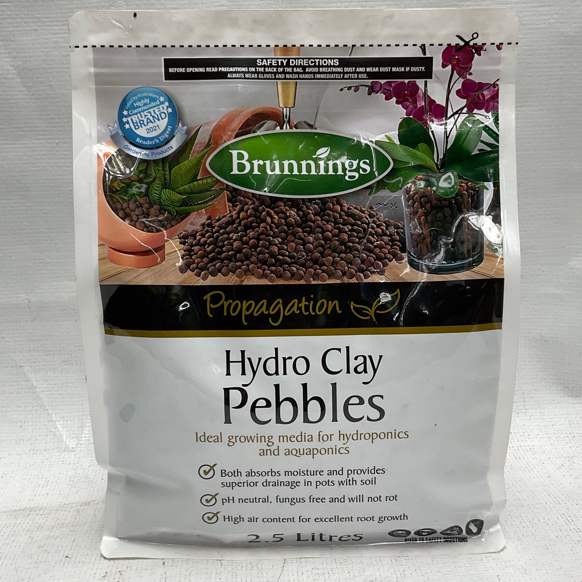 Hydro Clay Pebbles 2.5lt | Formosa Gardens Nursery, Ballarat